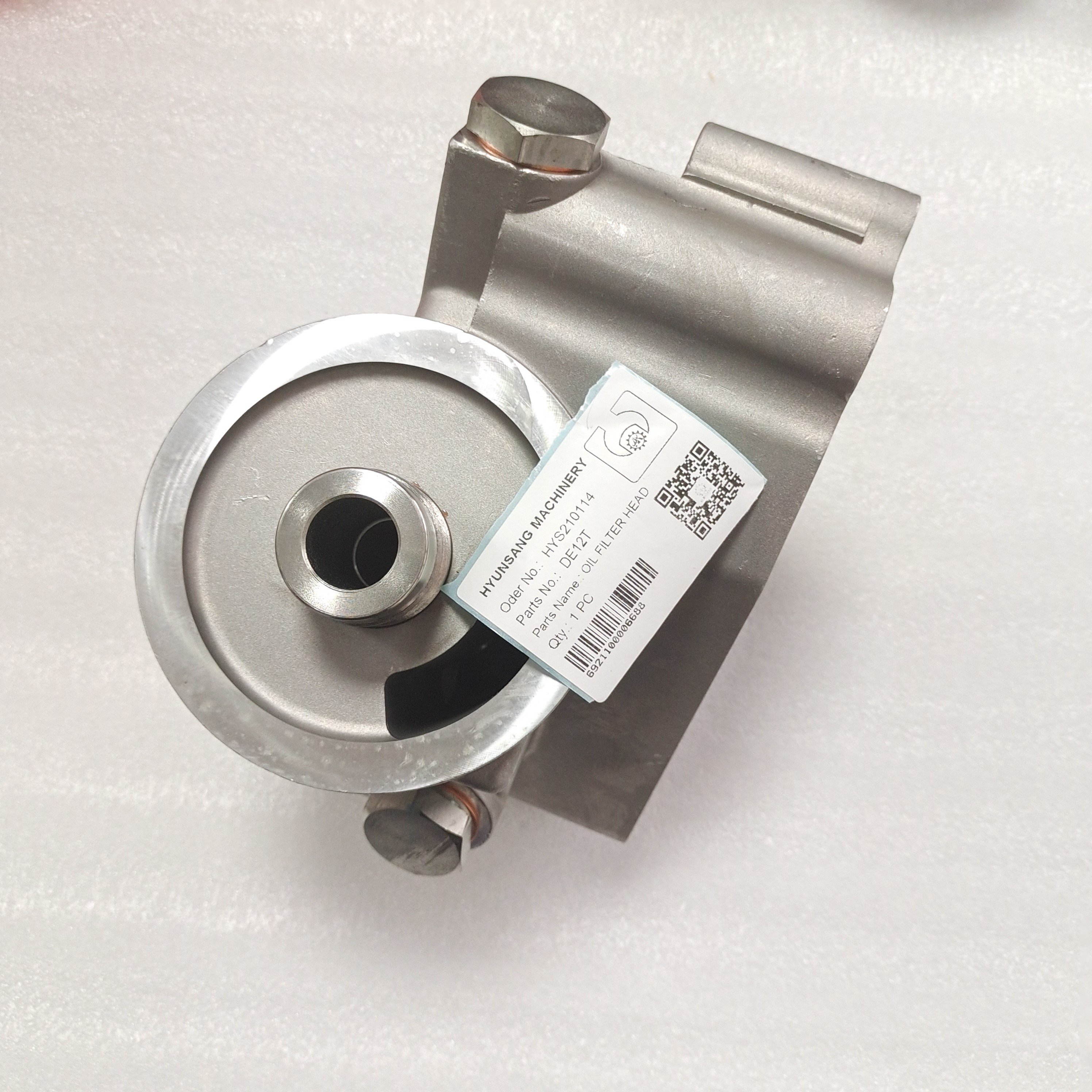 Cabeza 65055105020b del filtro de aceite de los recambios de Doosan ...